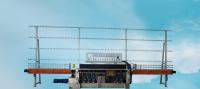 China Glass Straight Line Edging Machine CE Certified 25kw 0.6-8.0m/min Smooth Movement for sale