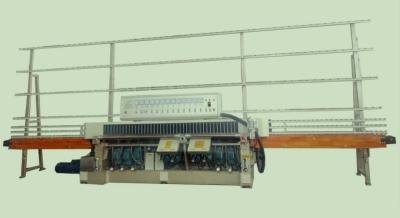 China Provide 11 Motors Glass Straight Line 45 Degree Edging Machine Glass Processing Machine for sale