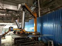 China Vertical Structure Glass Crane Vacuum Suction Lifter 300kg Capacity 8 Pads 250mm for sale
