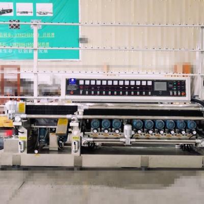 China Max. Arris Width 2.5mm Glass Beveling Machine for Vertical Glass Edge Processing for sale