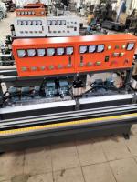 China Horizontal Structure PLC Control System Glass Edging Machine Glass Polishing Machine for sale