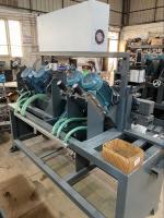 China Horizontal Glass Straight Line Edging Machine 4 Motors 380V 8KW for Glass Door for sale