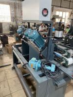 China 800kg Portable CNC Glass Grooving Polishing Beveling Machine 380V 8kW for Bottom Edge Grinding for sale