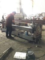 China Diamond Glass Cutter Edge Grinding Polishing Machine 9 Wheels 22kw 0.6-8m/min for sale