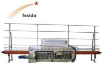 China Glass Straight Line Round Edging Machine 8 Motor ST811 3300kg 20.5kW for sale