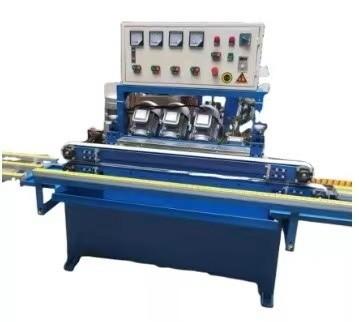 China Horizontal Glass Edging Machine 4 Motors 380V 3-12mm Window Stripes Processing for sale