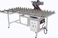 China Foshan Star Glass Edging Machine Dual Belt Grinder for Glass up to 1500mm 1.5kw 380V for sale
