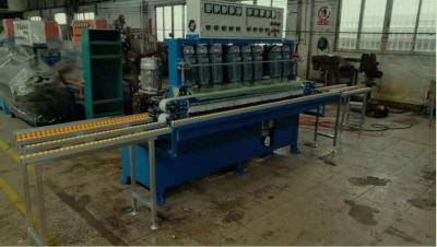 China 800kg Glass Straight Edging Machine 8 Motors Bevel Width 25mm for Polishing Straight Line Glass for sale