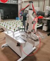 China 200mm Glass Corner Grinding Machine 3-25mm Thickness for Chamfer Fillet Edging Polishing for sale
