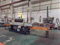 China CE Certified Glass Straight Line Edge Polishing Grinding Machine 9 Wheels 22kw for sale