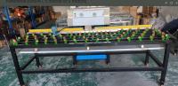 China Low-E Film Removal Manual Glass Edging Machine Two Resin Wheels 160x21x32mm 380V for sale