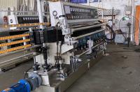 China Grinding Chamfering Glass ST9325E Motor Straight Line Edging Machine with PLC Control for sale
