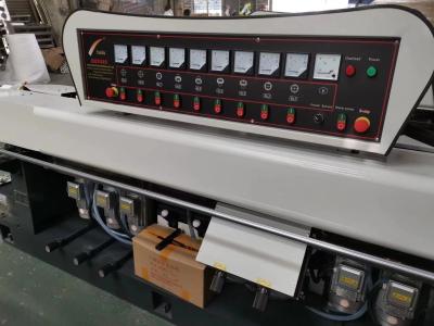 China Glass Straight Edging Machine Customized Request 9 Motor Glass Edge Polishing Machine for sale