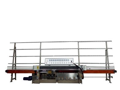 China Vertical 9 Motors 45 Degree Flat Cabinet Door Glass Mirror Polishing Edging Machine 380V 22kW for sale
