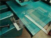 China 600Wx2 Water Pump Motor Glass Beveling Edge Polishing Machine 0-45 Degree Bevel Angle 2-20mm Thickness for sale