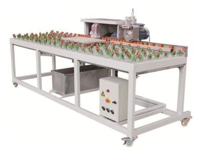 China Horizontal Glass Washing Machine 2800x700x1200mm for Fast Edging and Polishing 380V for sale