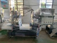 China CNC Double Head Glass Corner Grinding Machine 3-19mm Thickness 7kw Power for sale
