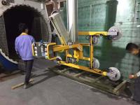 China ISO Certified Electric Mobile Glass Vacuum Lifter 300kg Capacity for Marble Wood Glass Lifting Robot for sale
