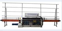 China 9 Motors Flat Glass Straight Line Edging Machine 3-20mm Thickness 0.6-6.0m/min Speed for sale