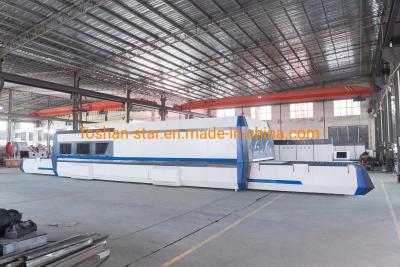 China Industrial Computer Controlled Glass Tempering Furnace for Low-E Glass Customizable for sale