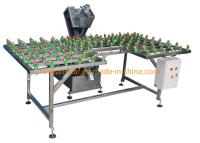 China Glass Belt Grinding Machine 380V 3Phase Dual Sanding Belts for Glass Edge Coarse Grinding for sale