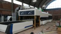 China Glass Tempering Furnace 1220x2500mm for Flat Glass Edging Machine 5-19mm Thickness for sale