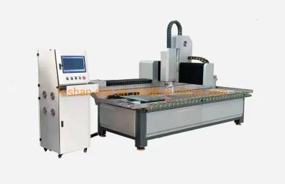China CNC Glass Milling Drilling Machine 7.5KW for Glass Door Hinge Hole Processing ±0.1mm Accuracy for sale