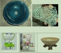 China Multifunctional Glass Washbasin Bending and Tempering Machine with PLC Control System for sale