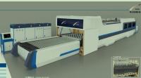 China Full Forced Air Convection Flat Glass Tempering Machine 4-19mm STG-AQ1532-4T for sale