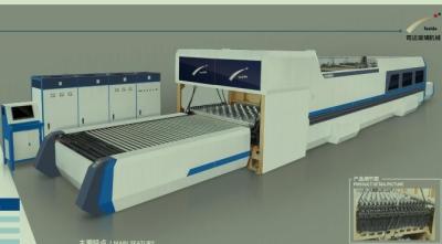 China Full Forced Air Convection Flat Glass Tempering Machine 4-19mm STG-AQ1532-4T for sale