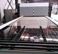 China Continuous Toughing Glass Making Machine with Fan Advanced Technology and Customization for sale
