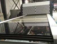 China Continuous Toughing Glass Making Machine with Fan Advanced Technology and Customization for sale