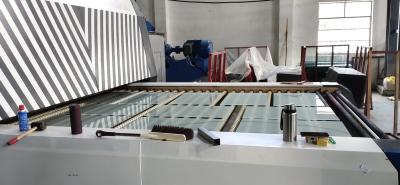 China 800 kVA Glass Tempering Furnace CE Standard 1220x2500mm Max Glass Size for sale