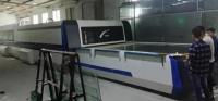 China Continuous Convection Flat Bending Curved Glass Tempering Furnace 1500x3600mm 3.5-12mm for sale