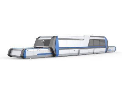 China Flat Glass Vortex Convection Leveling Bending Furnace 2440x5000mm 800KW for Tempering for sale