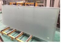 China PLC Controlled Dust-Free Glass Sandblasting Machine for Glass Surface Treatment for sale