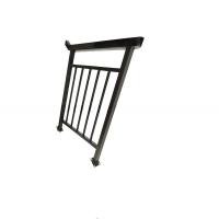 China Ornamental Modern Stair Railing and metal fence panels with strong handwares for sale
