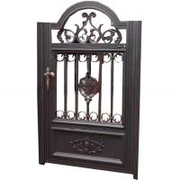 China American Standard Wrought Iron Gate Heat Insulation Material For Superior Safety Protection Guaranteed for sale