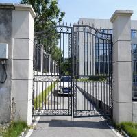 China American Standard Wrought Iron Gate Heat Insulation Material For Superior Safety Protection Guaranteed for sale