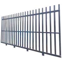 China Flooring Installation Steel Slat Parapet Balustrades Handrails with Weather-Resistant Finish for sale