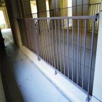 China Exterior Steel Aluminium Balcony Balustrades Stainless Steel Railing Vertical ODM for sale