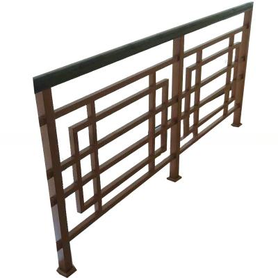 China Galvanized Steel Handrail Balustrade In Position Bridge Railings / Handrails For Top Style for sale