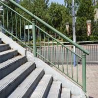 China Iron Steel Handrail Balustrade And Balcony Railing Manufacturers for sale
