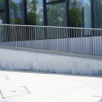 China Iron Steel Handrail Balustrade And Balcony Railing Manufacturers for sale