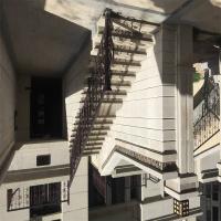 China Porch Exterior Metal Stair Handrail Outdoor Residential Aluminum Railings Balustrade for sale