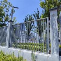 China Long Service Life Advantage Aluminum Slat Metal Fence Elegant Balustrades Handrails for sale