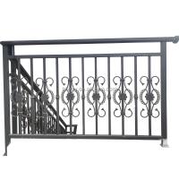 China Customized Handrail For Stairs Mounted On Flooring For Safe And Stylish Solution for sale