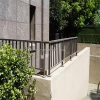 China Residential Outdoor balcony Metal Balustrade Balcony Porch Railings Post systems for sale