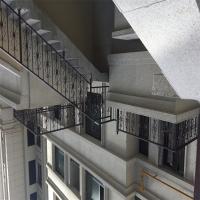 China Outdoor Aluminium Basement Steps Railing Handrails Banister For Porch for sale
