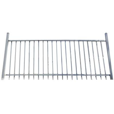 China Flooring Mounted Steel Iron Aluminum Horse Fence Balustrades Handrails for sale